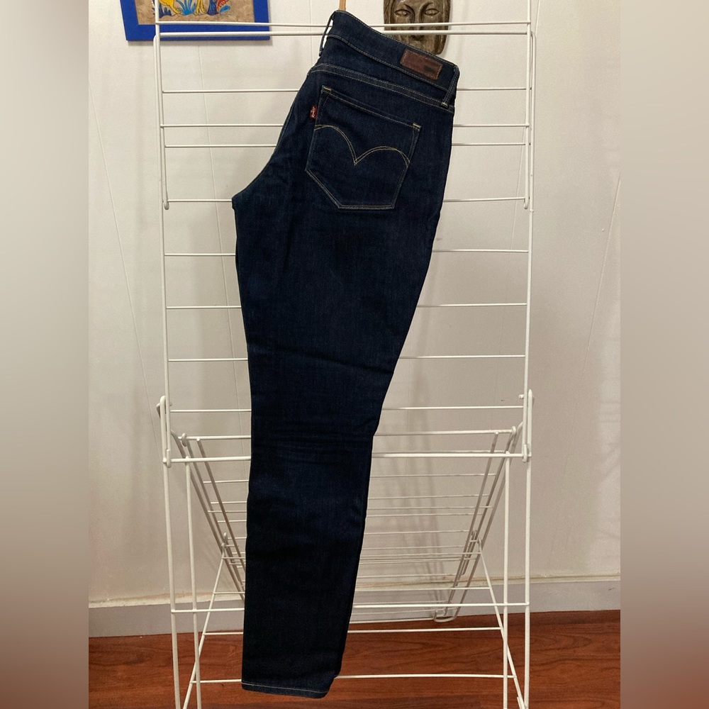 Levi’s Bold Curve Modern Rise Skinny Jeans Dark Wash - Gem